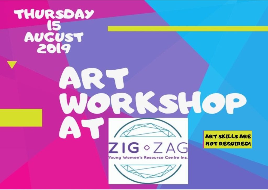 "Art Workshop" Booklet Update - Zig Zag Young Women's Resource Centre